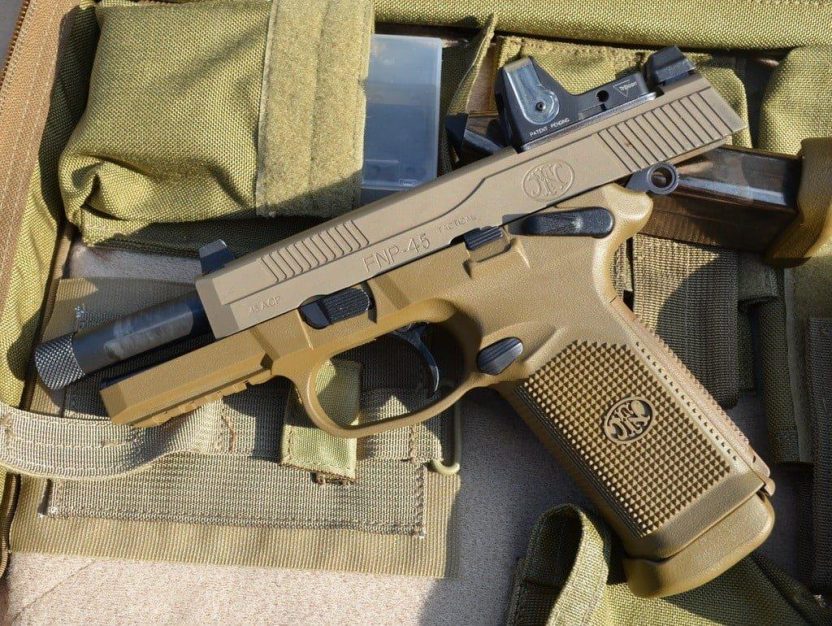 FN FNP-45: Improved version of the FNP-40