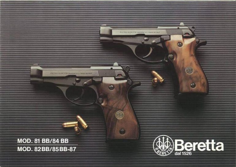Beretta 81 and Beretta 84