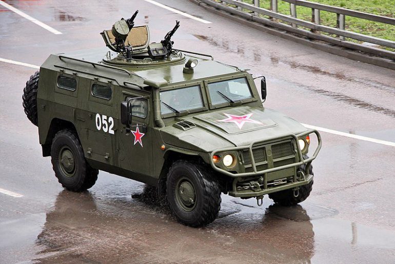 Tigr-M: An multipurpose all-terrain infantry mobility vehicle