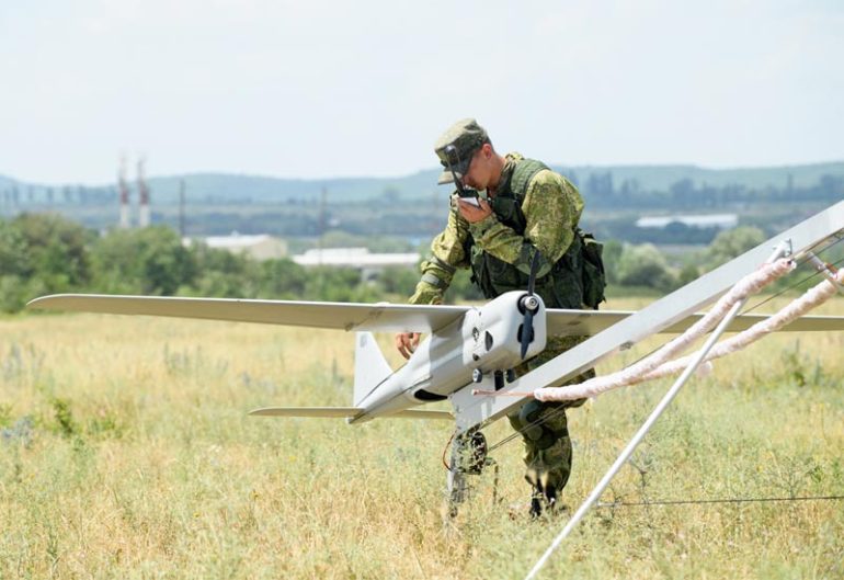 Orlan-10: A UAV for reconnaissance and electronic warfare