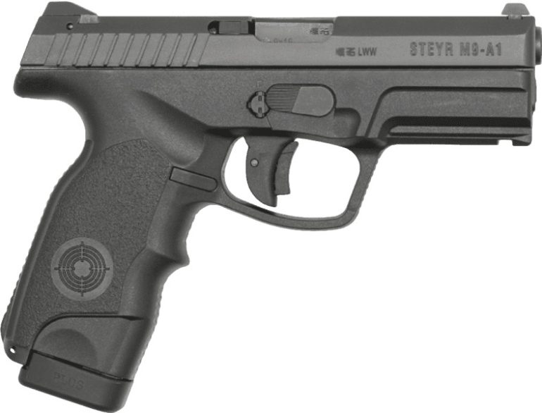 Steyr M: Developed for police services and the civilian shooting market
