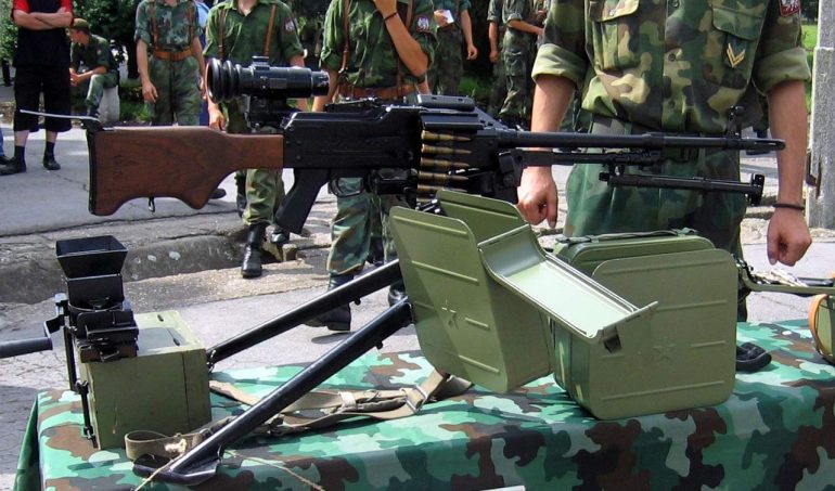 PK Machine Gun: A Soviet general-purpose machine gun