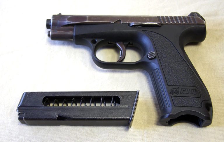 GSh-18: A pistol designed by Gryazev and Shipunov